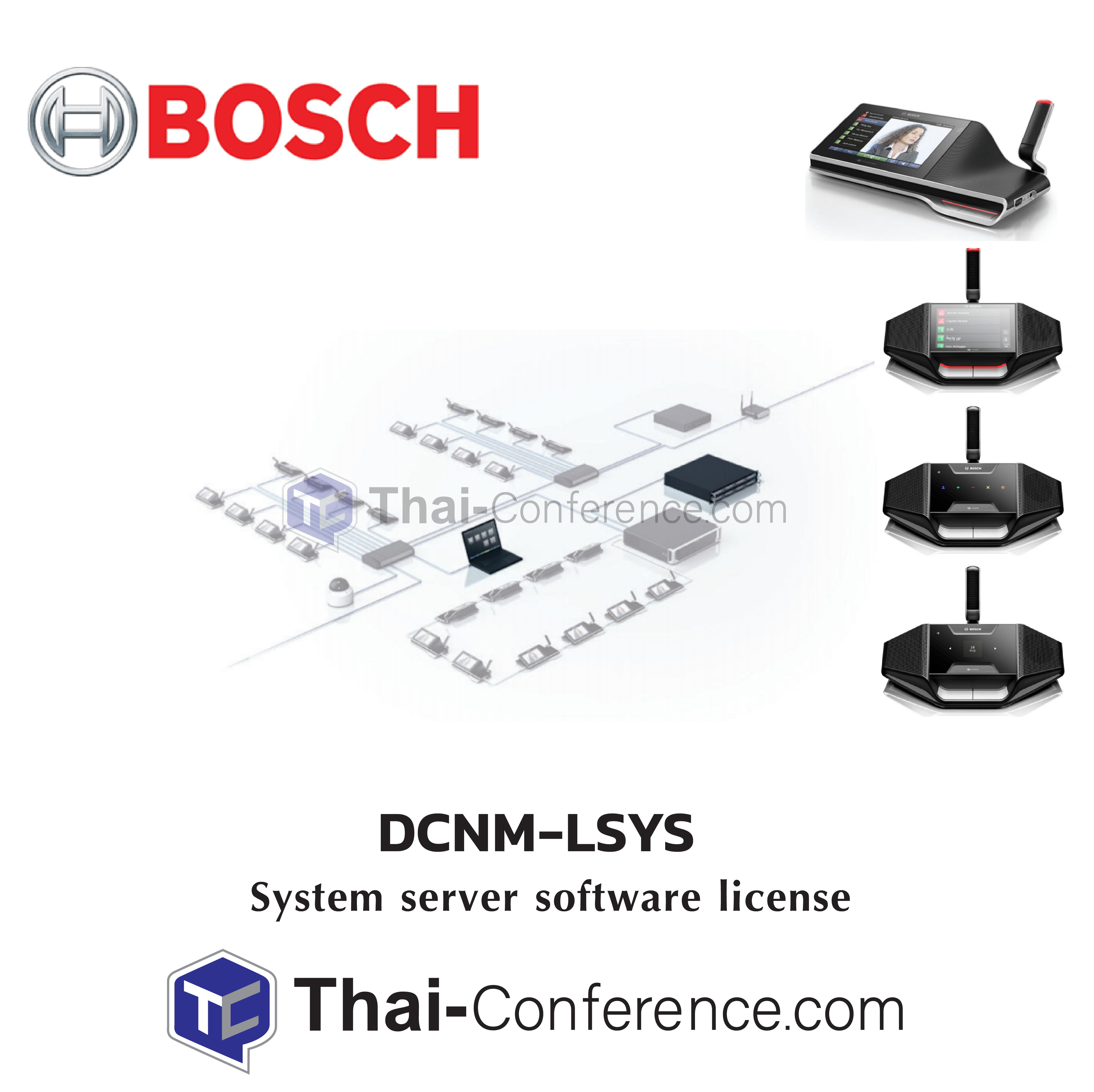 BOSCH DCNM-LSYS System server software license